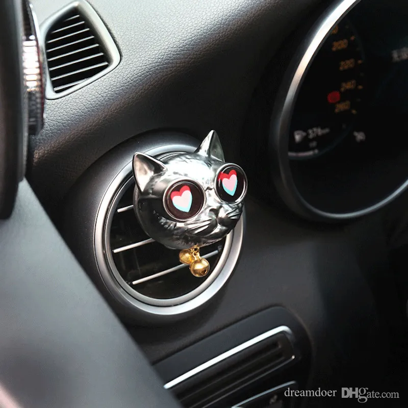 Aromatherapy Car Air Freshener Clip Fashionable Cat Vent Perfume ...