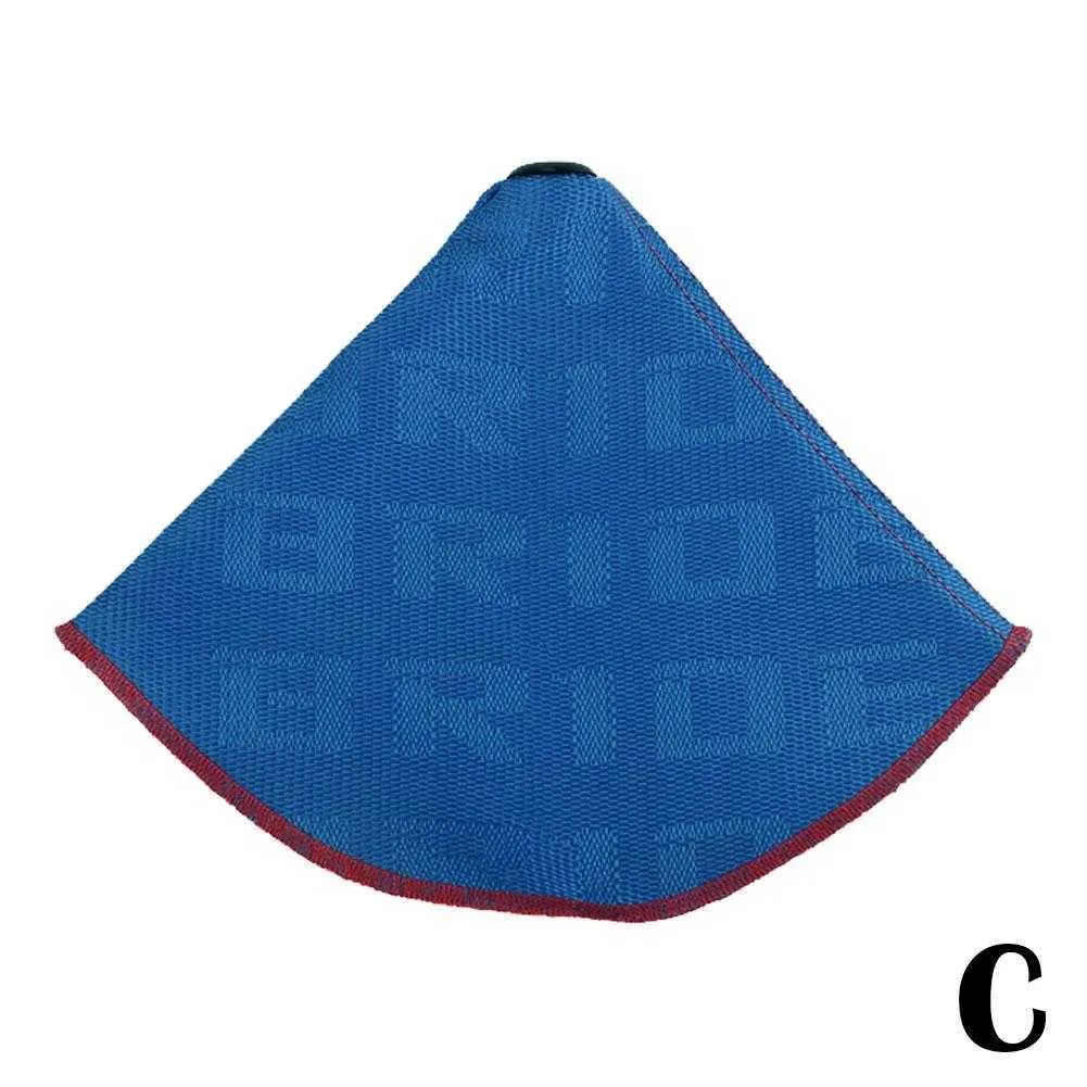 Bartoo-Universal JDM Style Bride Recaro Hyper Fabric Shift Knob covers ...