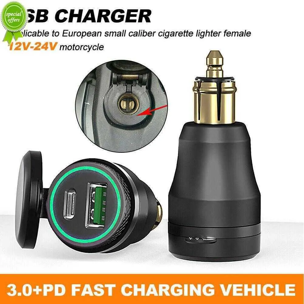 Waterproof 30W USB Charger With Type C And QC 3.0 For Hella Din Socket ...