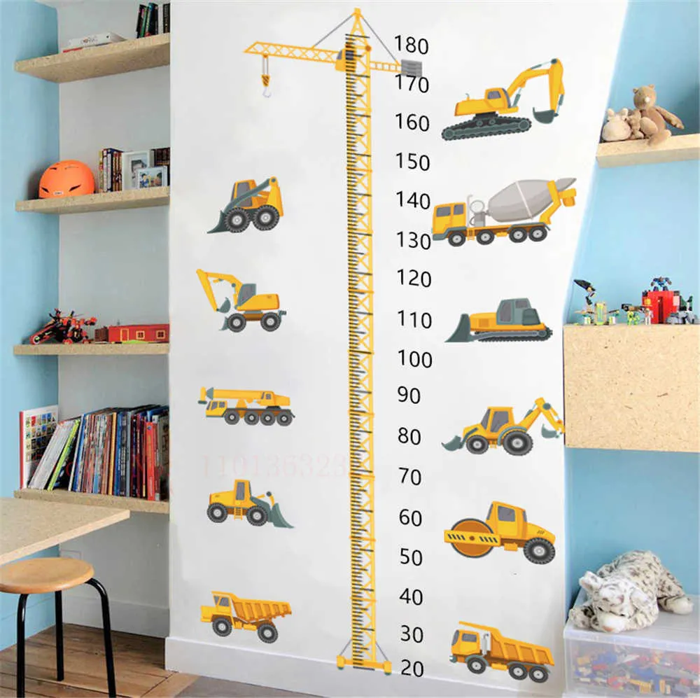 crane wall sticker