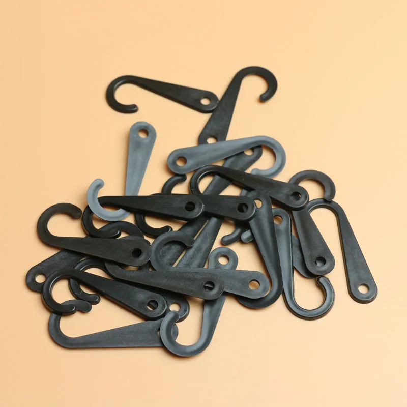 Plastic Display J Hook Sock Hooks Underwear Hanger Plastic Hanging J ...