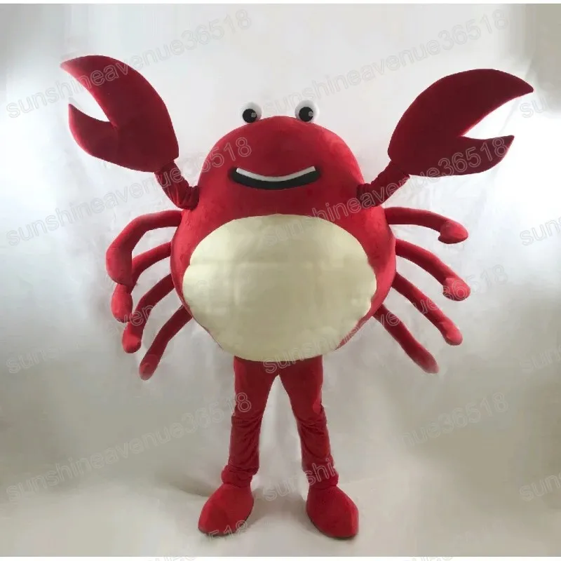 Customizable Red Crab Crab Mascot Costume For Halloween, Carnival ...