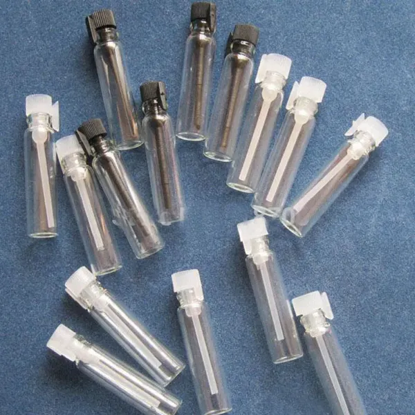 Mini Perfume Sample Vials 1ML 2ML 3ML Empty Glass Tester Bottles With ...