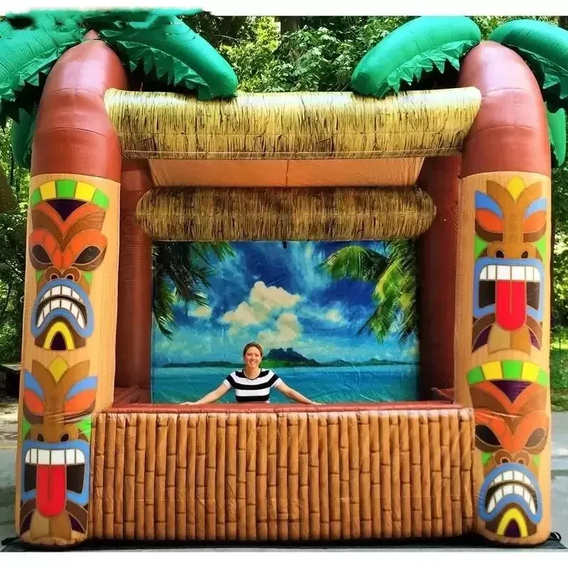 DHgate.com:3m x 2.5m Inflatable Tiki Bar with Palm Tree for Outdoor ...