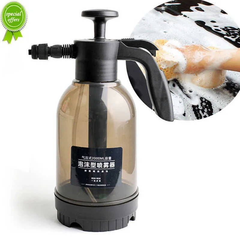 2L Hand Pump Foam Sprayer For Car Wash, Garden Water Gallon Dispenser ...