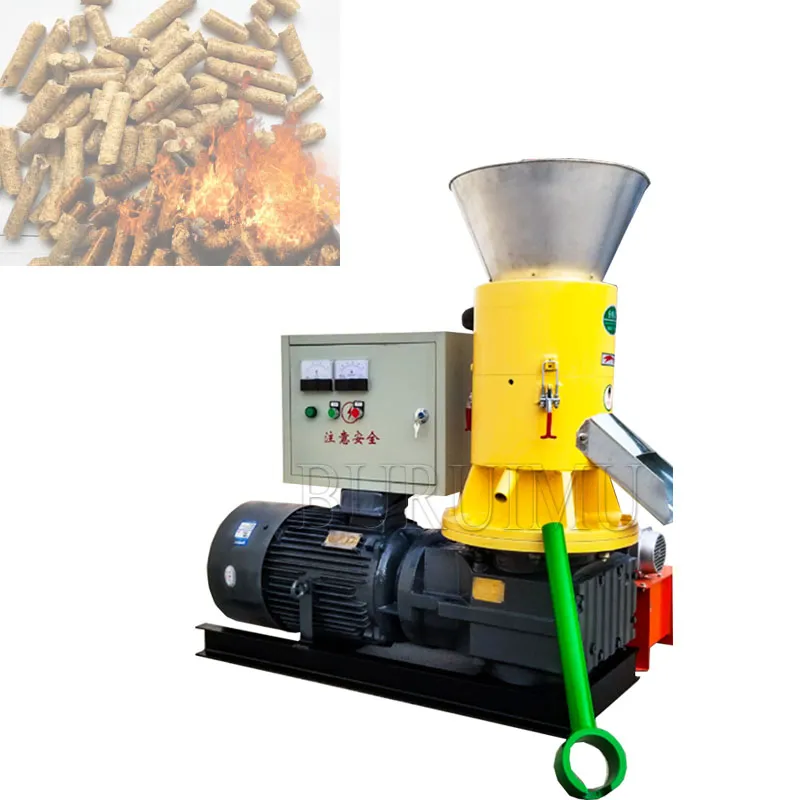 Wood Pellet Making Machine Straw And Sawdust Pelletizer For Biomass ...