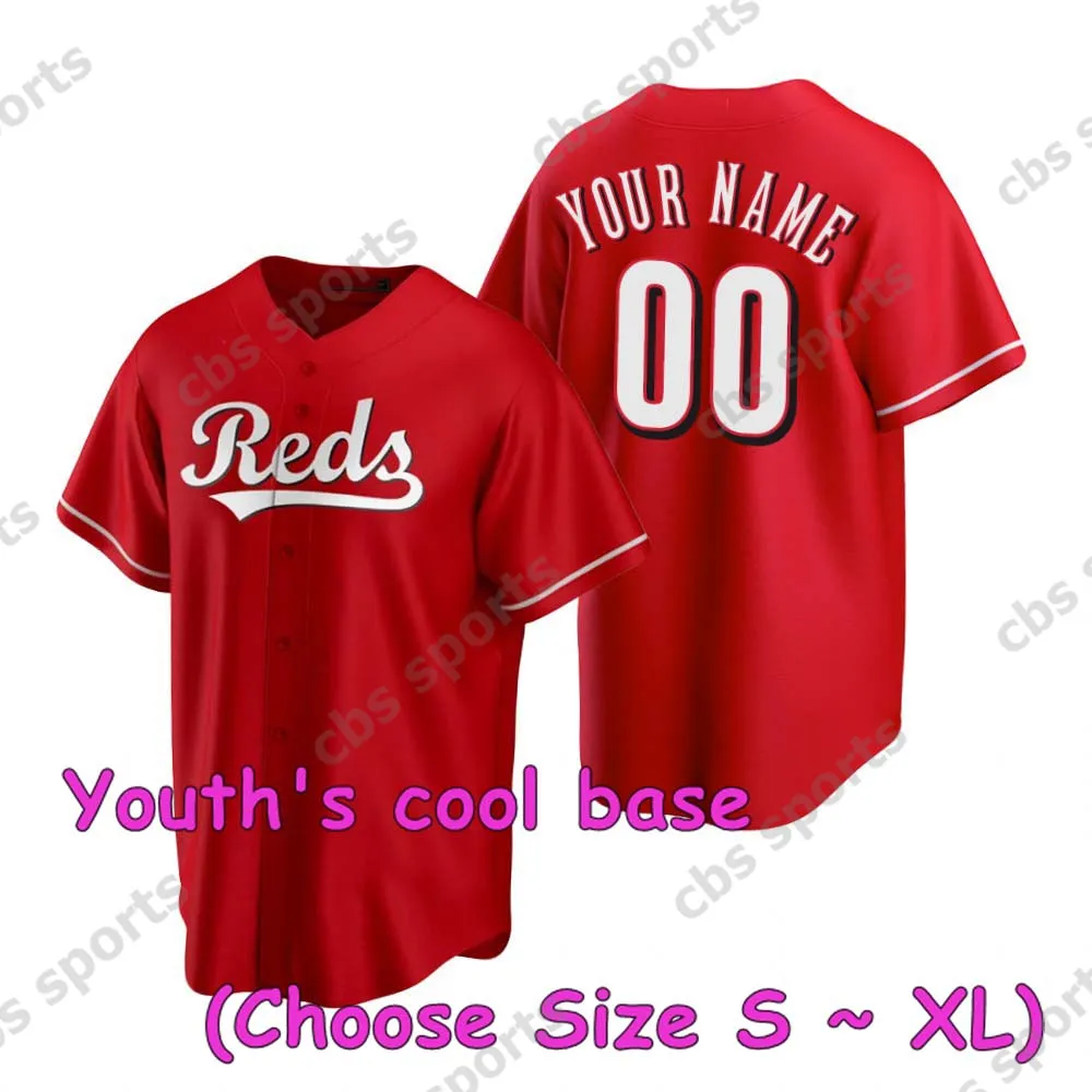 Cincinnati Reds All Red Baseball Uniforms Featuring Elly De La Cruz ...
