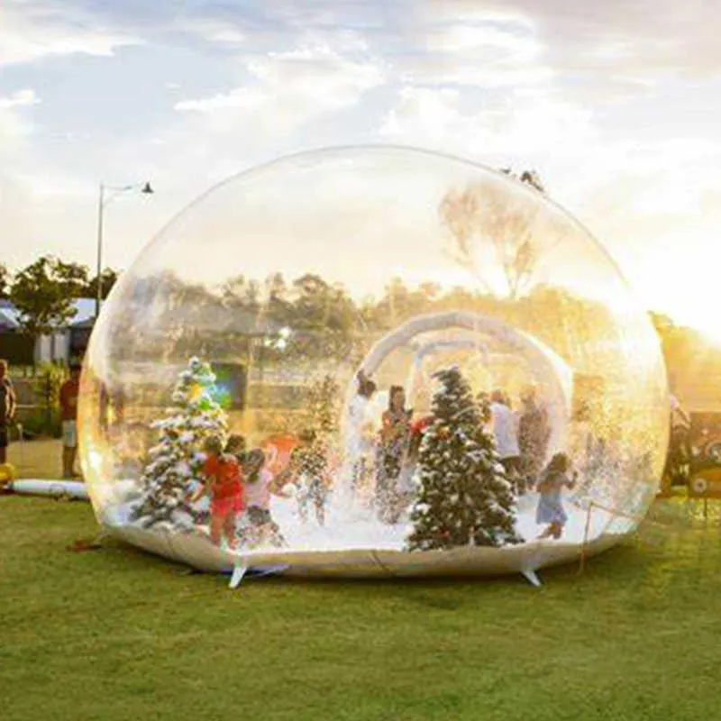Inflatable Air Tent: Transparent Outdoor Bubble Tent,... From Fashion ...