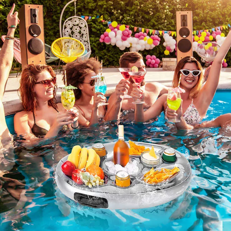 inflatable pool bar