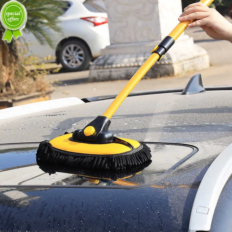 Car Wash Mop Stick Long Reach Car Wash Mop (Plus Extra Mop Head)