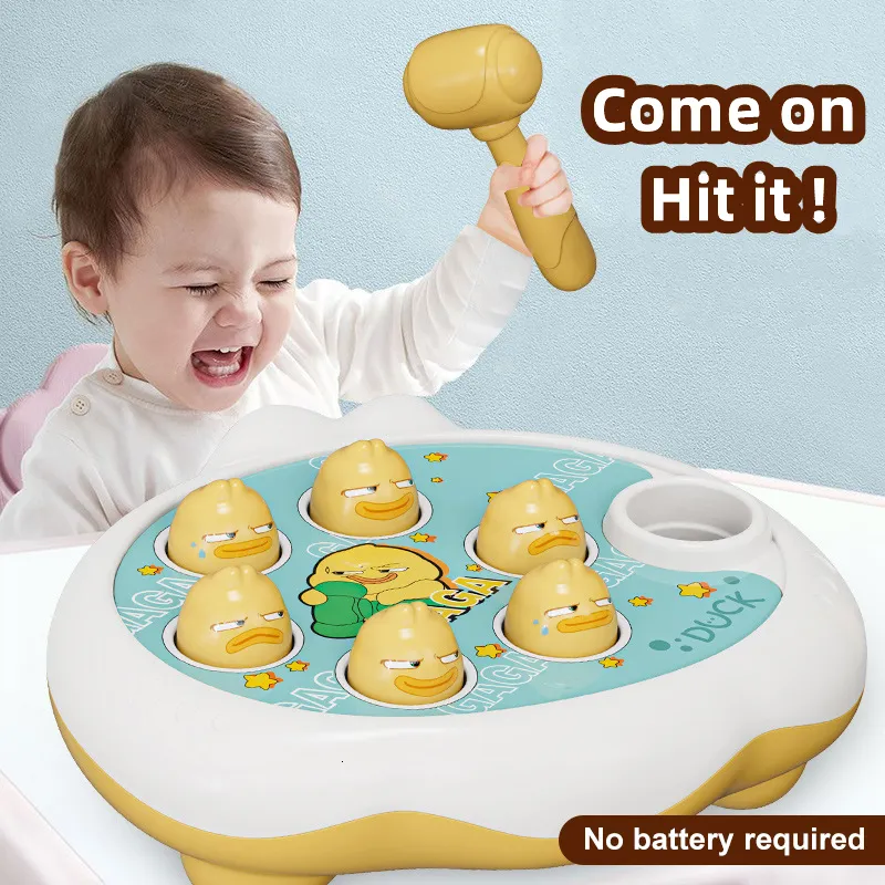 Interactive Whack-a-Mole Game - Kids' Early Learning Montessori Toy ...