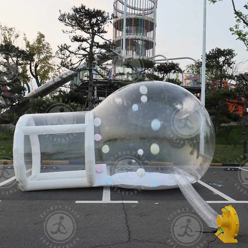 Giant Clear Inflatable Crystal Igloo Dome Bubble Tent Transparent ...