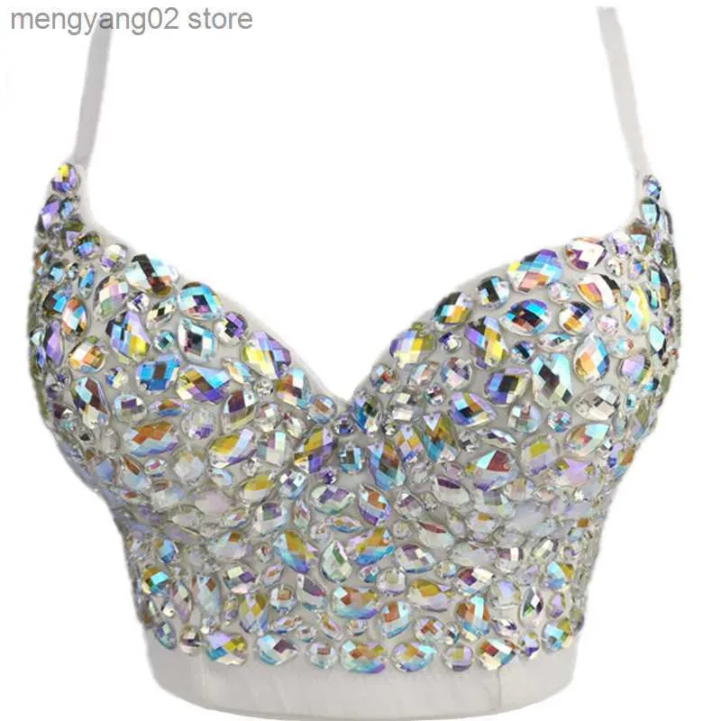 Women's Tanks Camis Handmade Diamond Rhinestone Party Tank Tops Quality ...