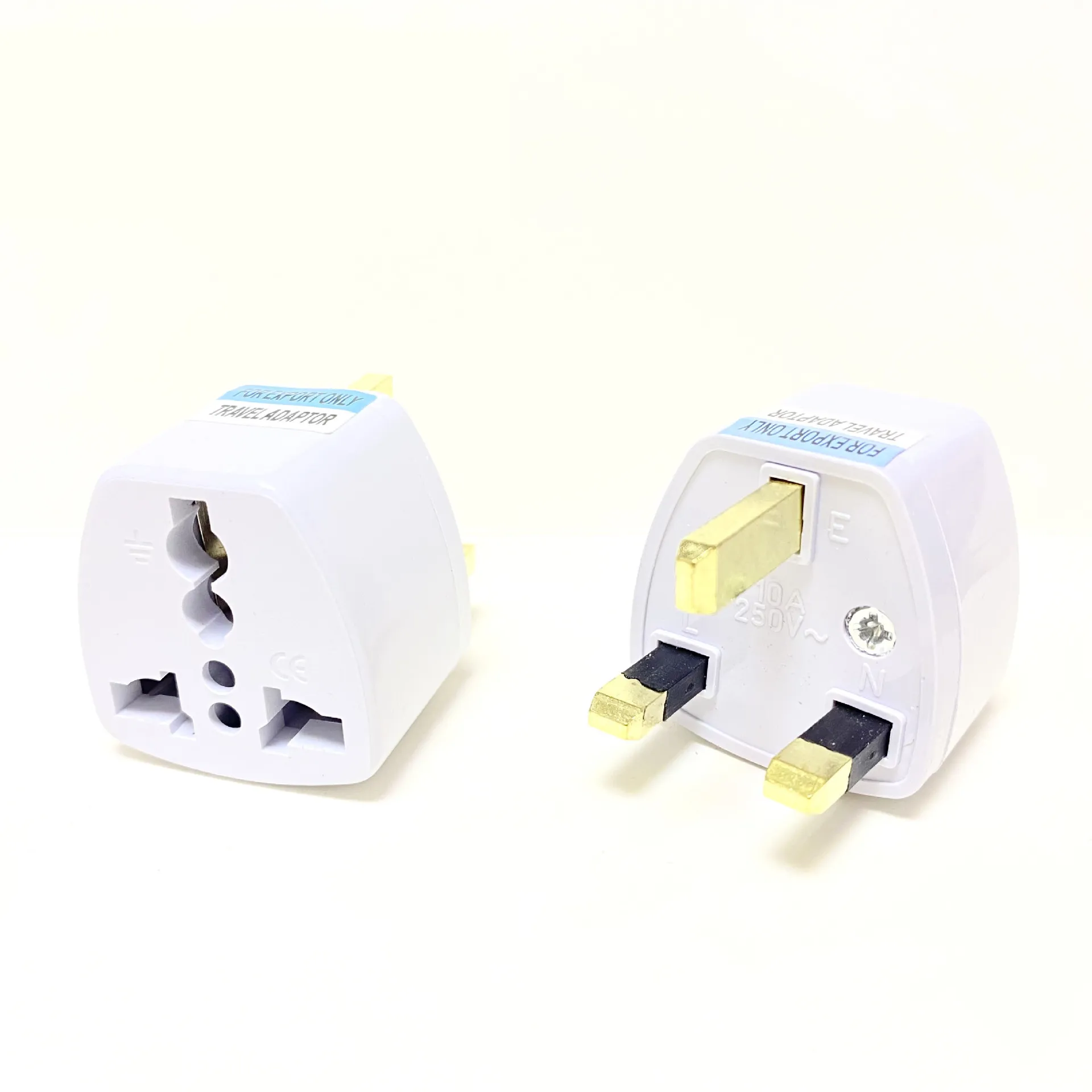 Universal Travel Adapter: EU/US/AU to UK Plug Converter - Safe ...