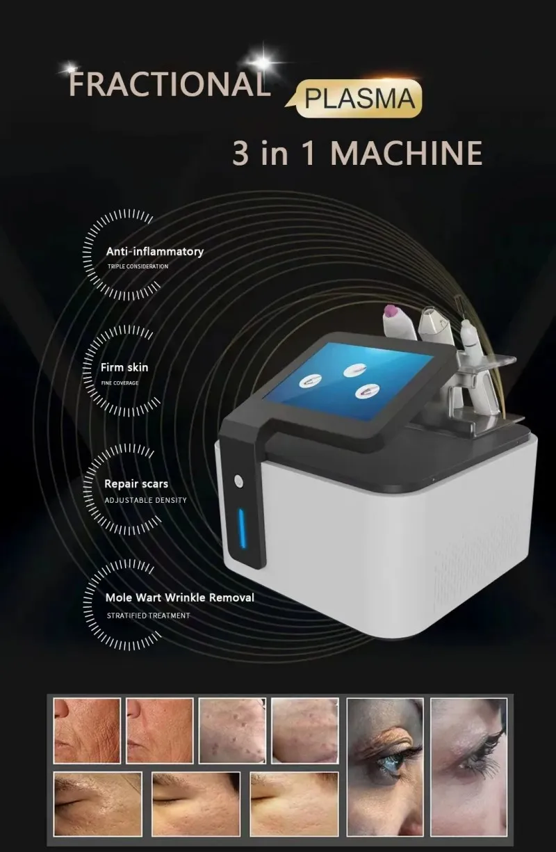 3 IN 1 Fractional Plasma Pen Device |Honkay