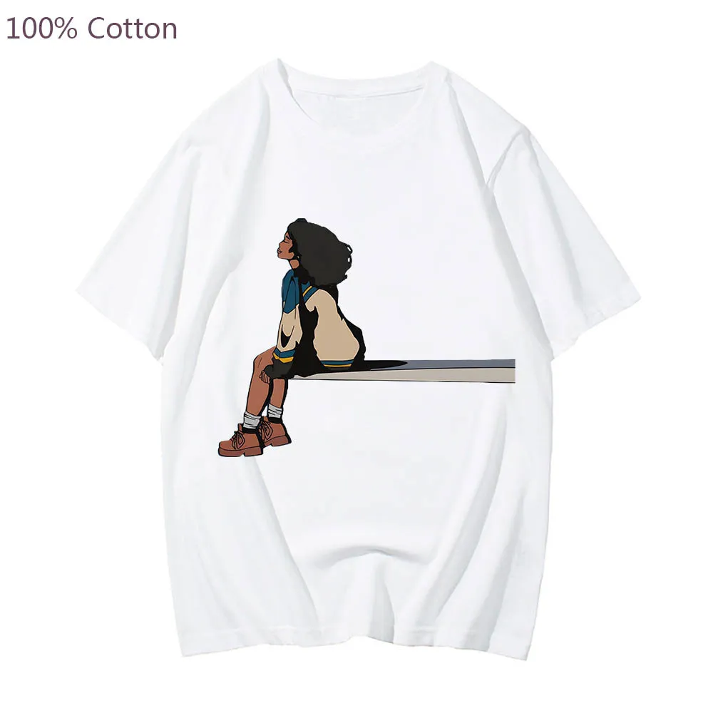 Anime Graphic Tees for Men & Women - SZA SOS Retro Manga Comic T-Shirts ...