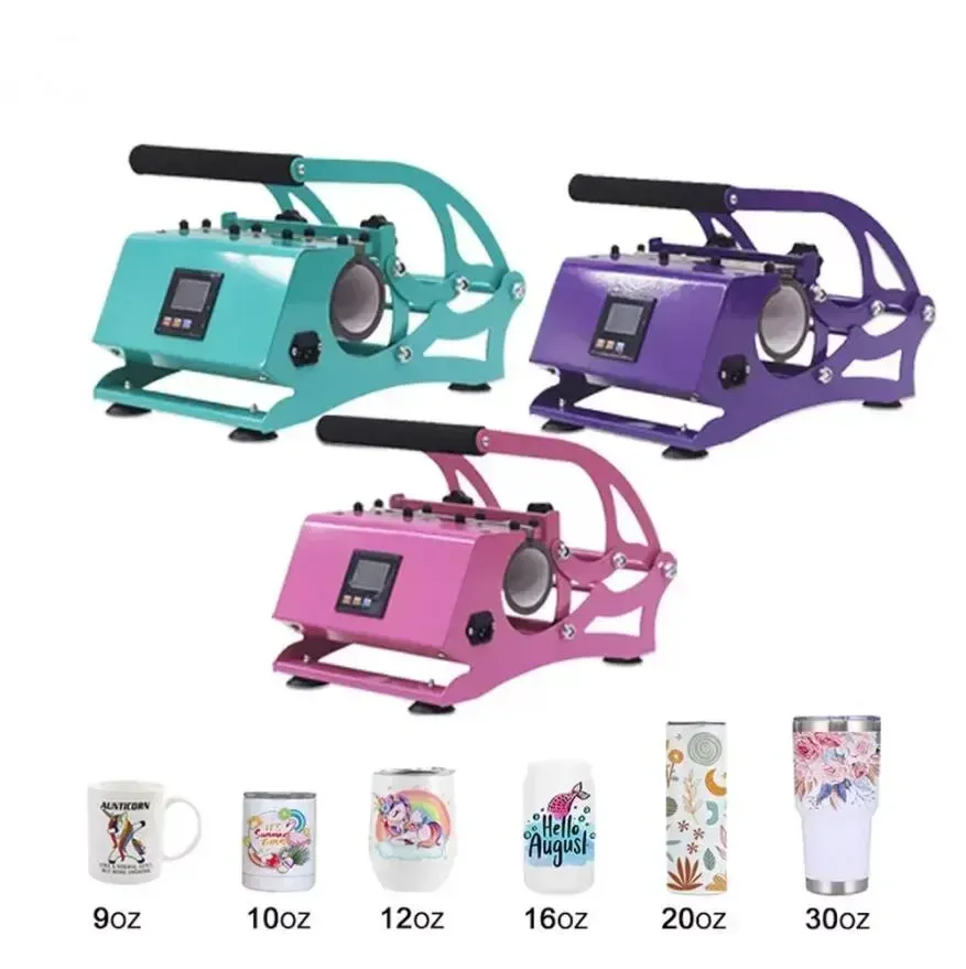 Machine De Presse À Chaleur Pour Les Gobelets De Sublimation, Outil De ...