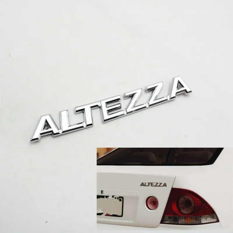 Chrome Rear Trunk Emblem Logo A Badge For Toyota Altezza IS200/IS300 ...