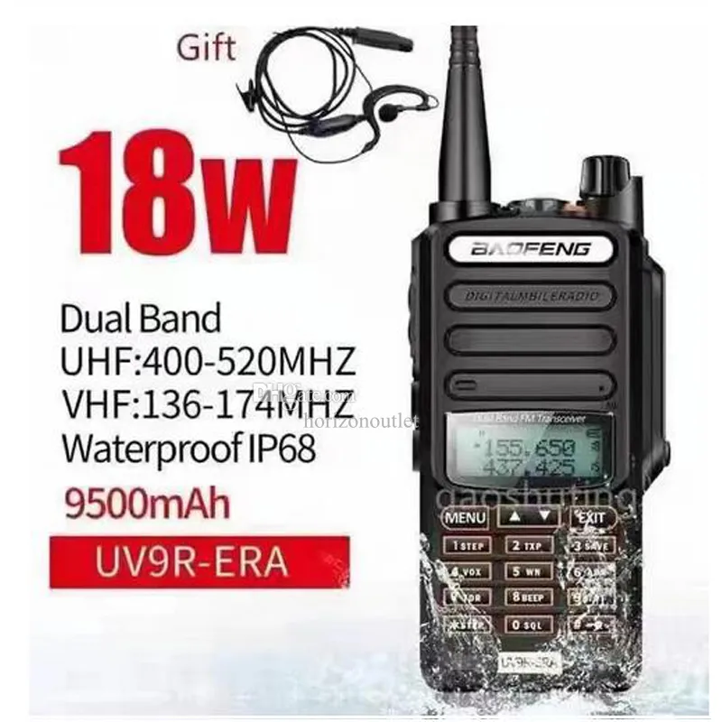 Baofeng UV9R ERA Two Way Radio, 18W Handheld Walkie... From ...