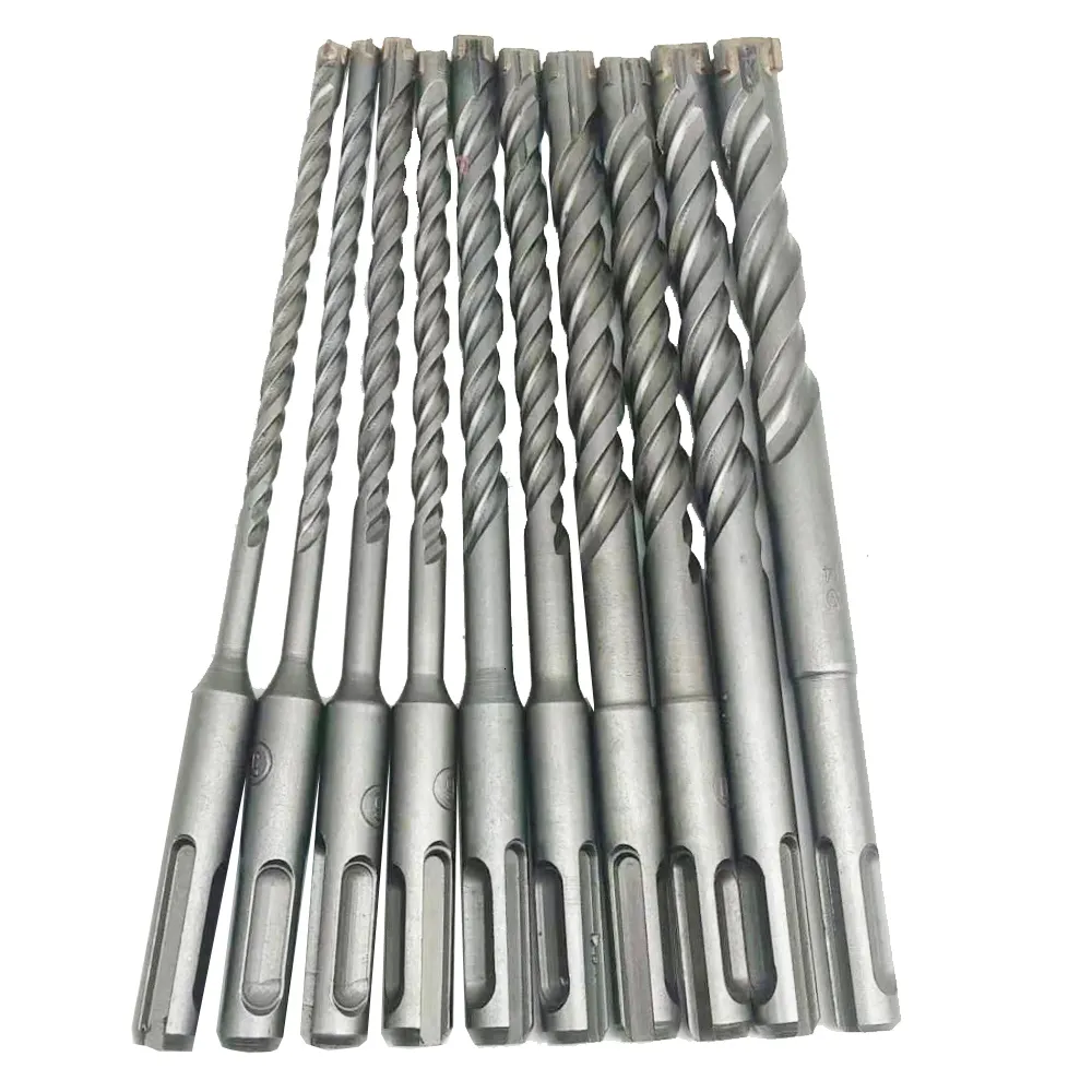 DHgate.com:Drill Bits 1 sets Cross Tips 4 Cutters 160mm SDS Plus Drill ...
