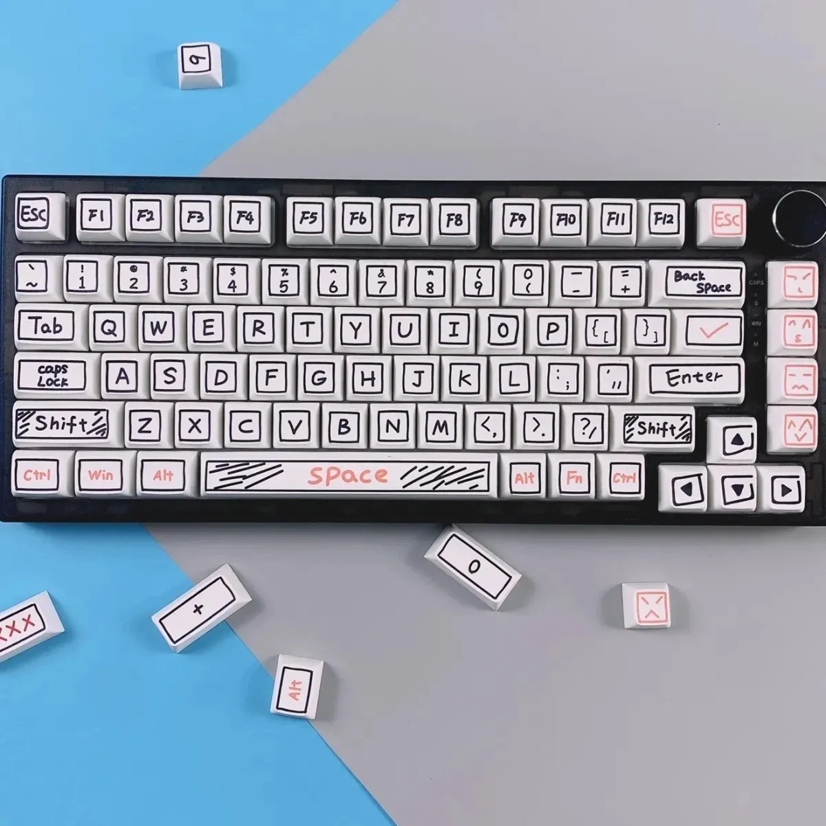 Custom Cute Anime XDA Profile PBT Keycaps For MX Switch Mechanical ...