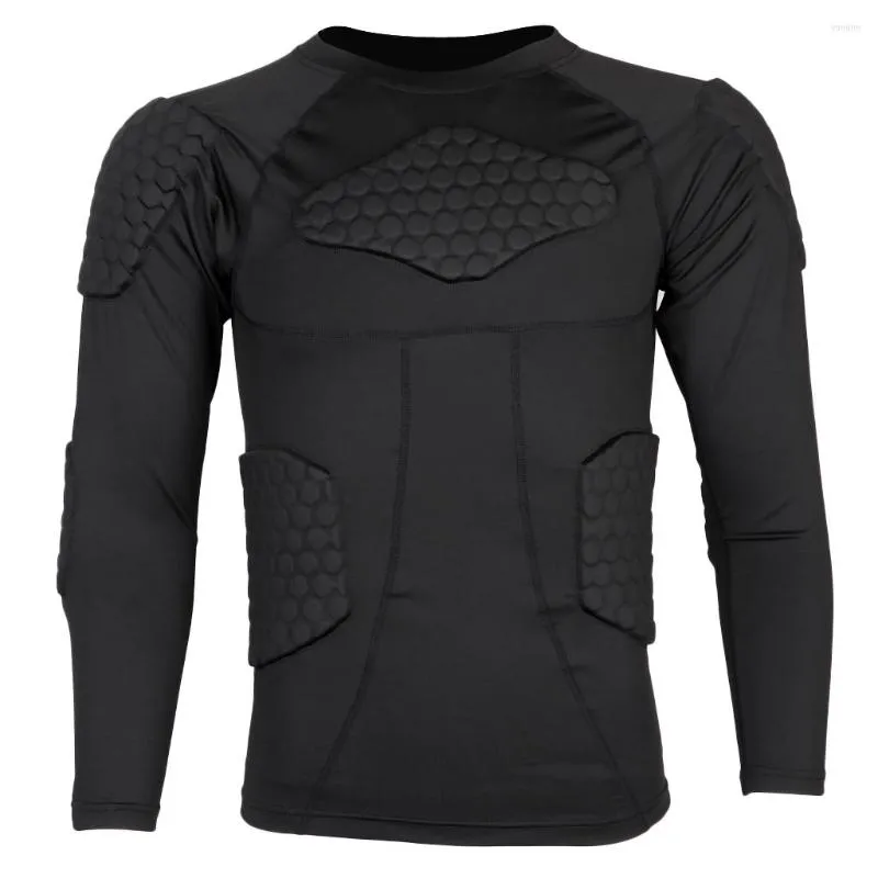 DHgate.com:Padded Compression Shirt for Men - Protective T & Back for ...