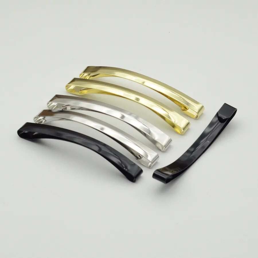 DHgate.com:20PCS 8mm*8cm Golden Silver Black Metal Slide Hair Clips for ...