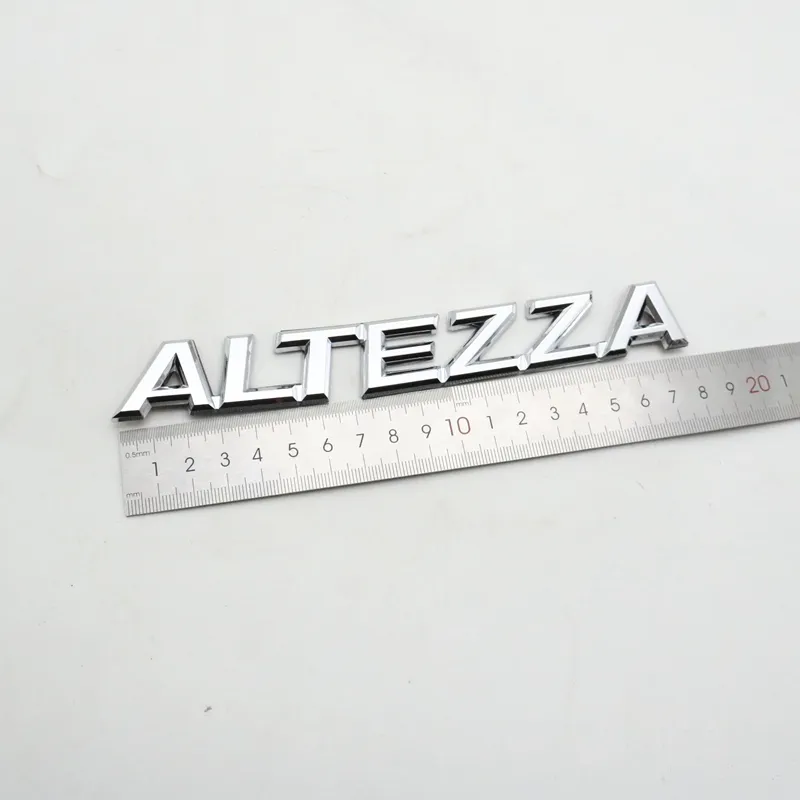 Chrome Rear Trunk Emblem Logo A Badge For Toyota Altezza IS200/IS300 ...
