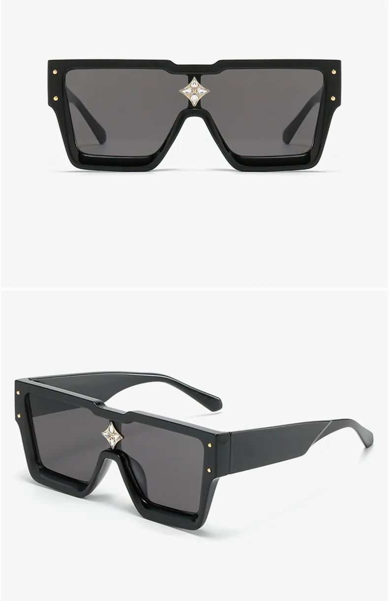 Luxury designer Cyclone Sunglasses For Men and Women style Anti ...