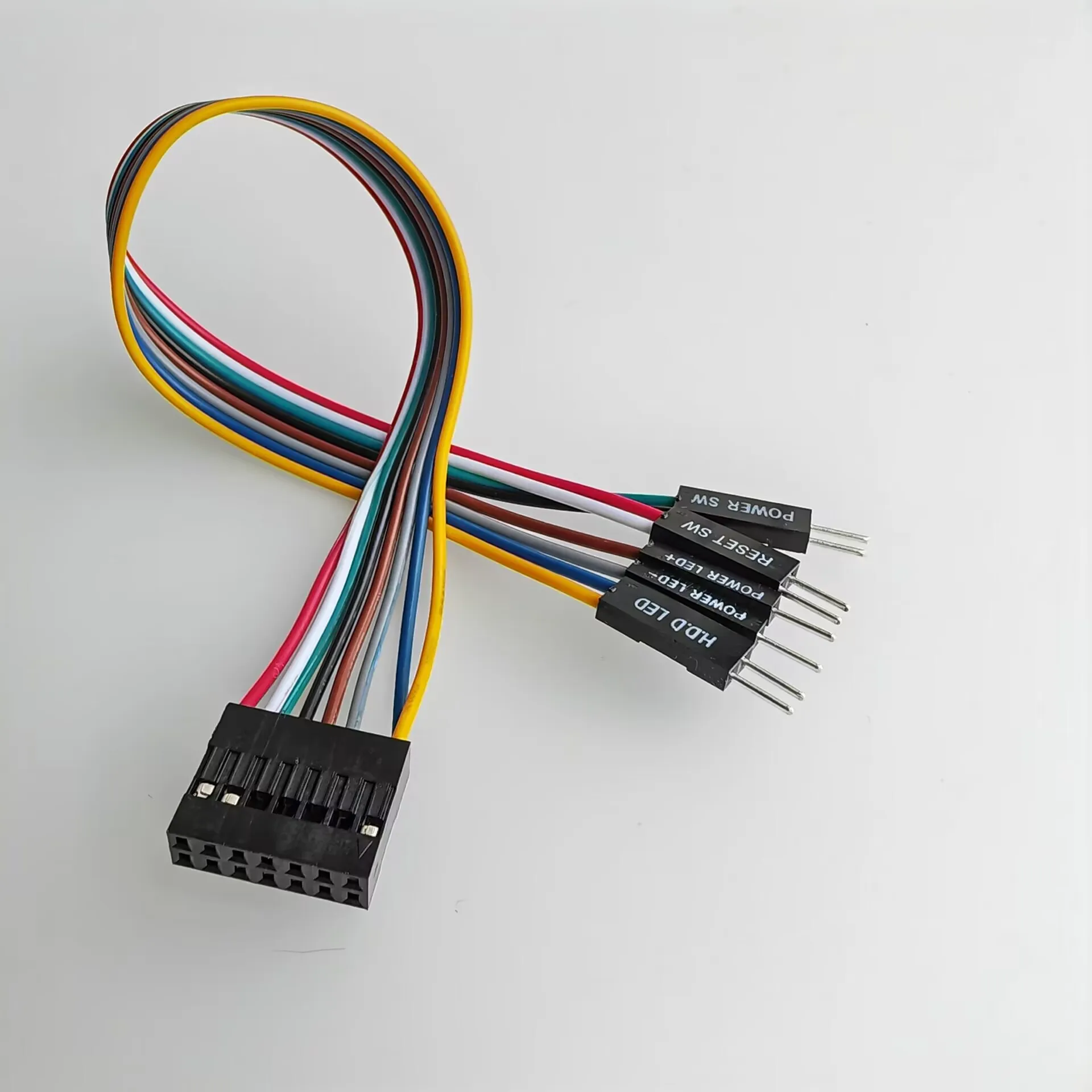 Motherboard Power Switch Cable: 12P 9P USB, 14P Audio, 8P HDD Power ...