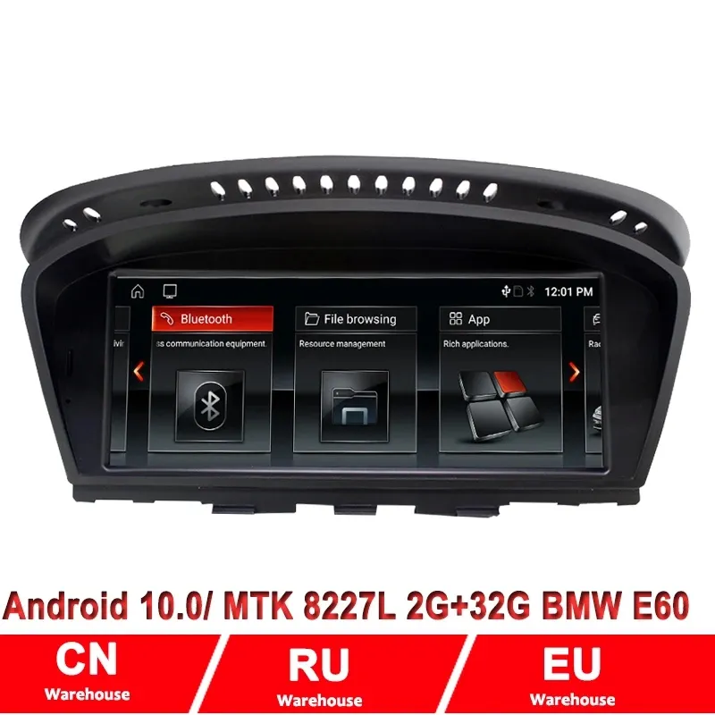 8 Android Car Stereo for BMW E90/E60 - GPS Navigation, CarPlay, 2 Din ...