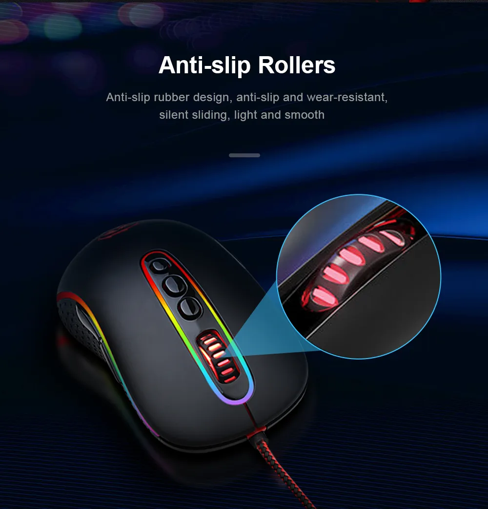 DHgate.com:Redragon M702 RGB Gaming Mouse, 10000 DPI, 11 Programmable ...