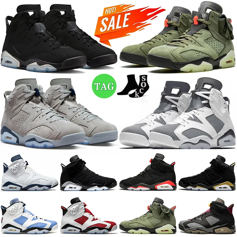 6 Basketball Shoes For Men Women 6s Cool Grey Carmine Georgetown ...