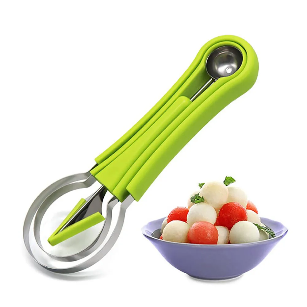 Knife To Cut Fruits 4 In 1 Melon Cutter Scoop Carving Knife Dig Pulp ...