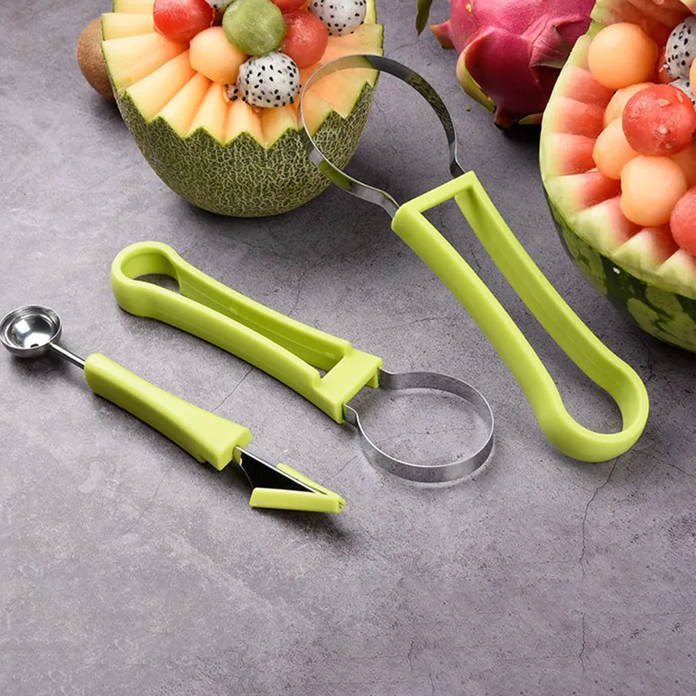 PulpPro 4 In 1 Fruit & Vegetable Tool Set: Melon Cutter, Scoop, Carving ...