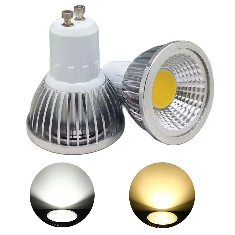 GU10 LED Bulbs Super Bright AC86-265V with Driver, COB LED Spotlight ...