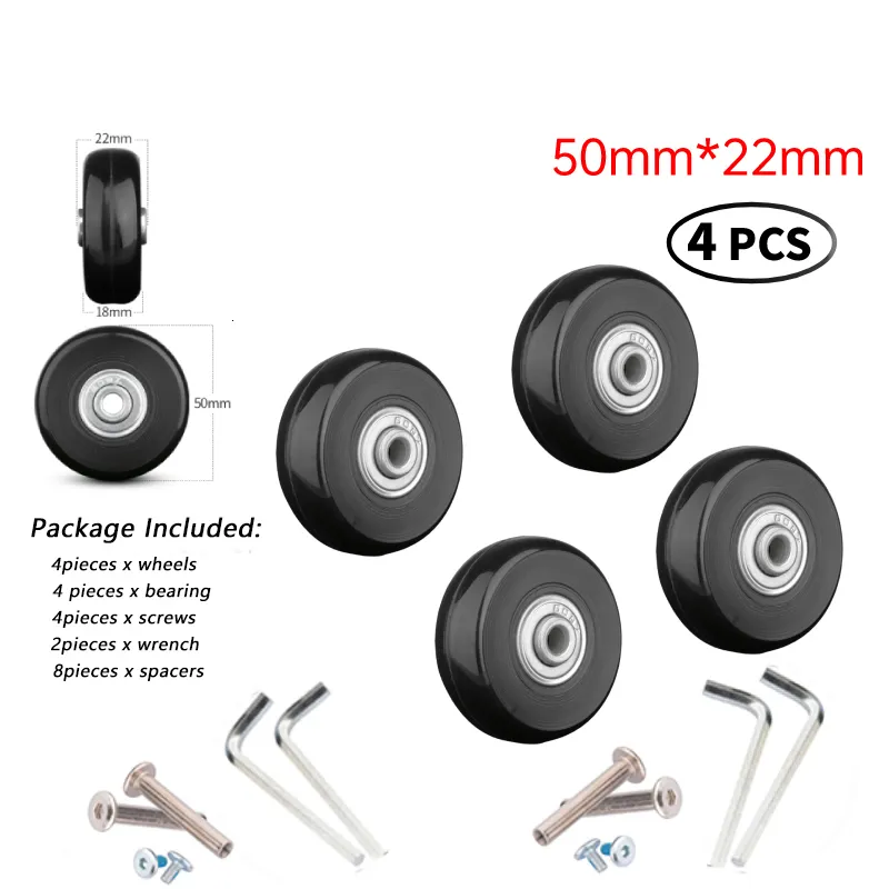 Luggage Wheel Repair Kit: Durable, Silent, Easy Replacement - Suitcase ...