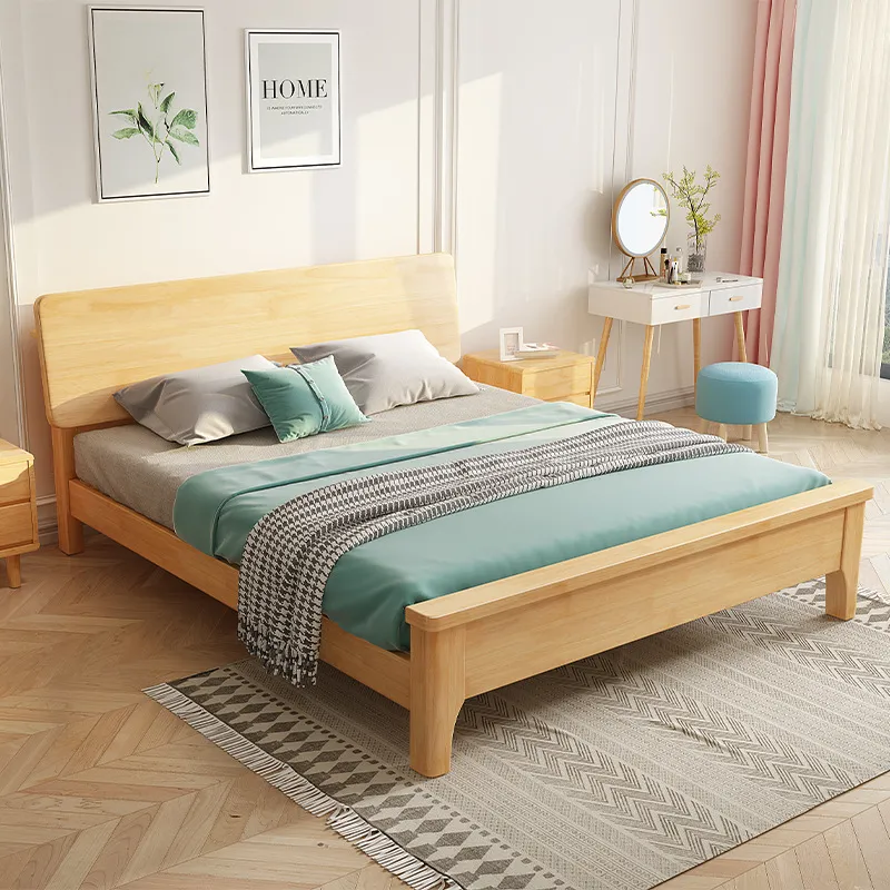 simple bed frame double