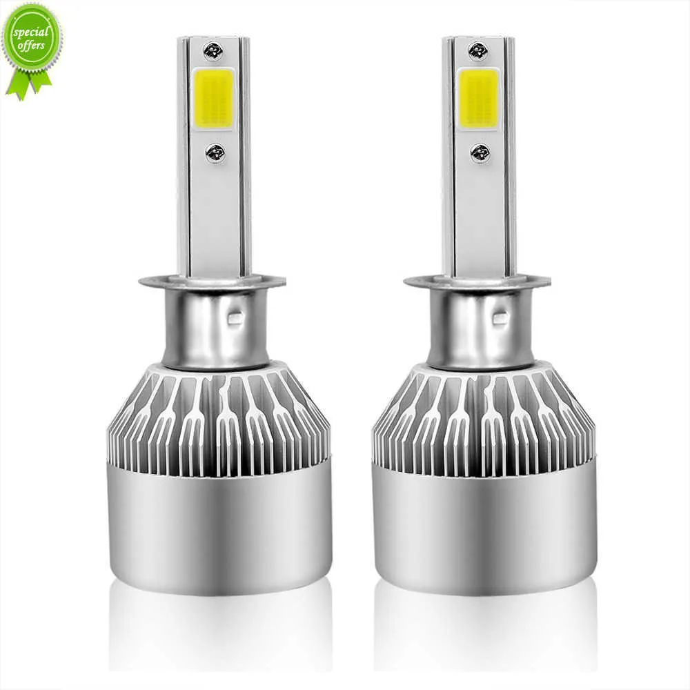 DHgate.com:2 Pcs H1 H3 LED Bulbs, 72W 12V 7200LM Super Bright LED ...
