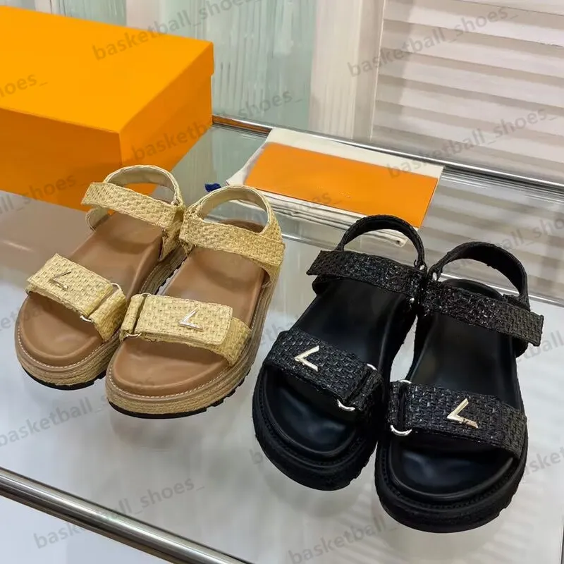 Designer Women's Sunset Comfort Flat Sandals With Box, Padded Front ...