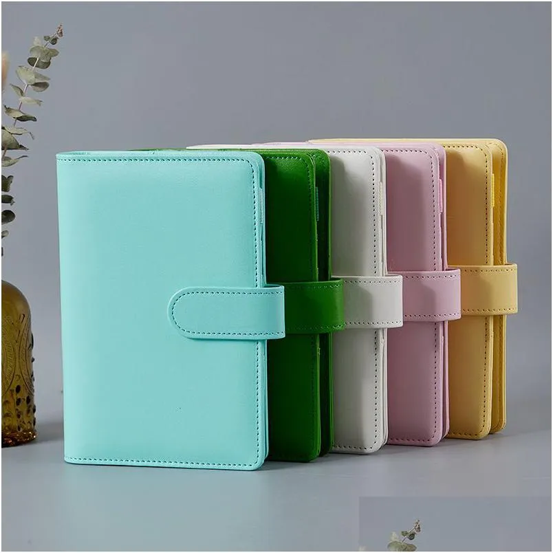 DHgate.com:Notepads A6 Empty Notebook Binder Notepad Loose Leaf ...