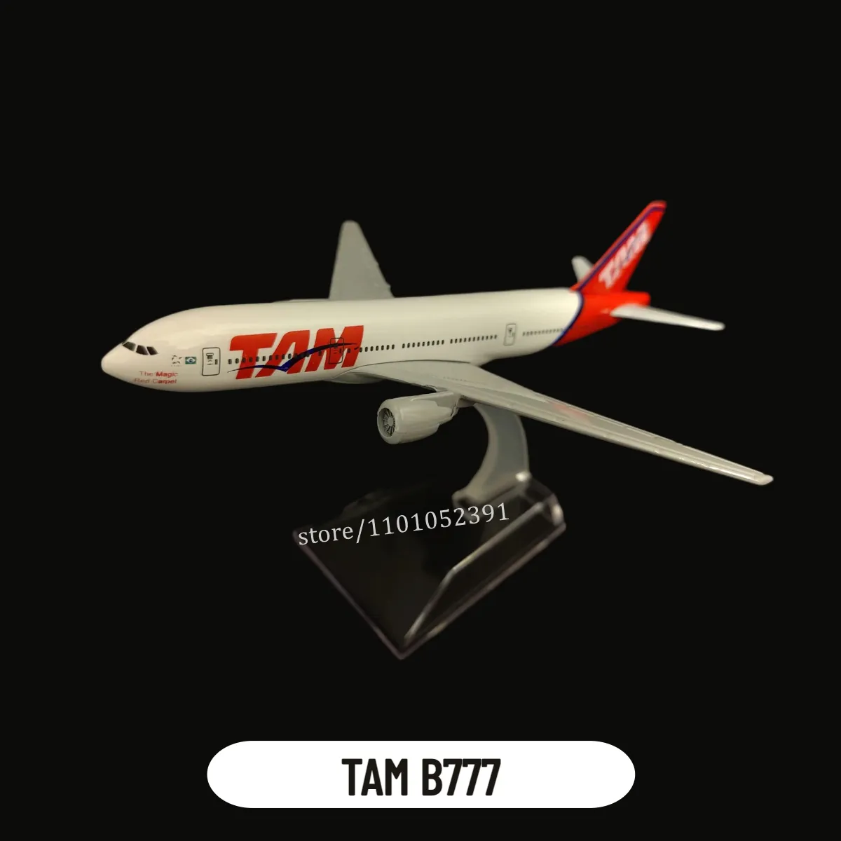 Diecast Model Scale 1:400 Scale Hardest Metal On Earth Aircraft Replica ...