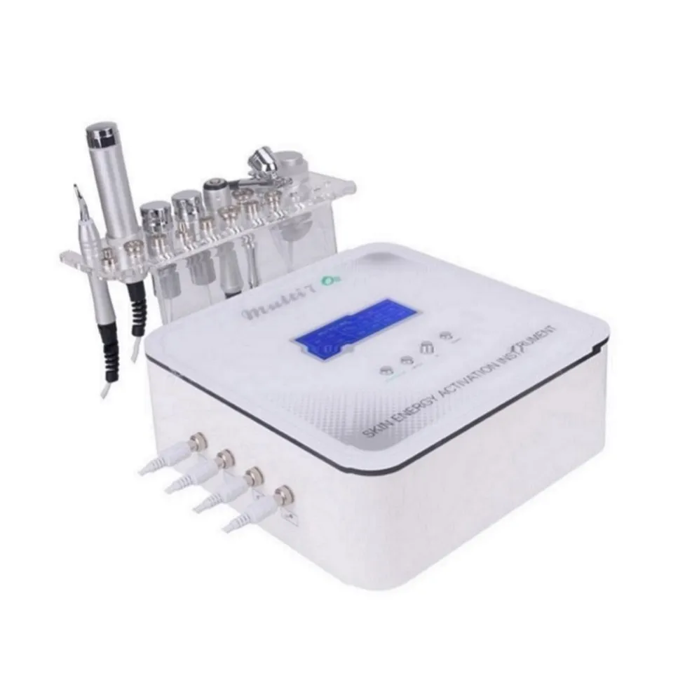 7 In 1 Microcurrent Mesotherapy Galvanic Microderm Facial Machine For ...