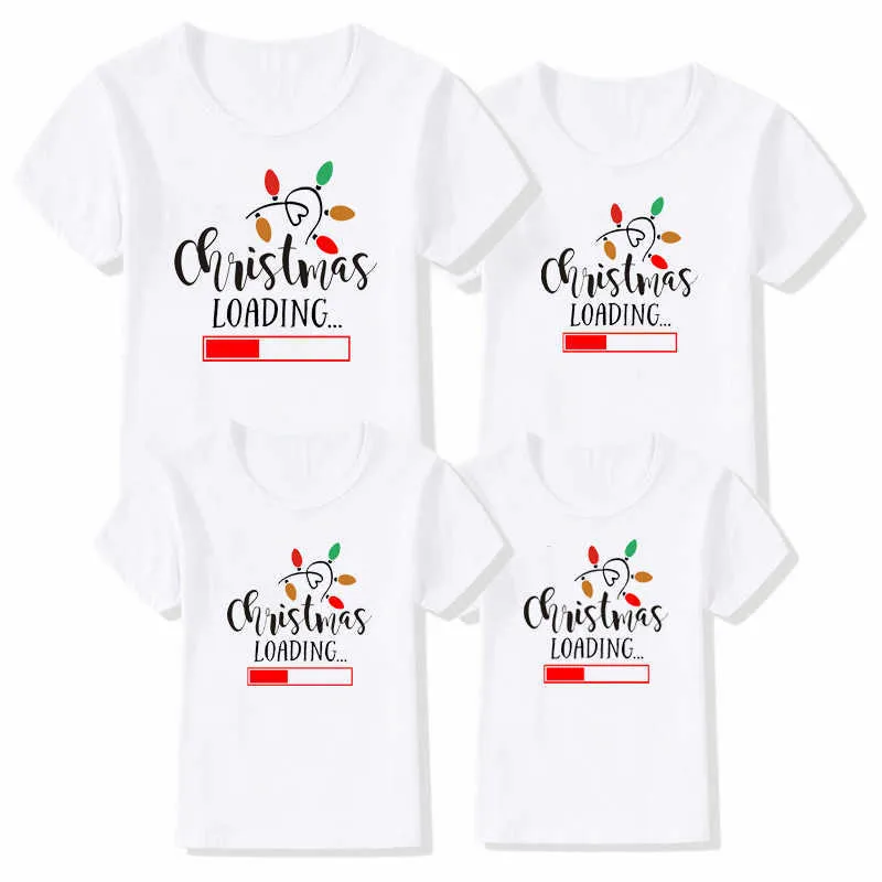 DHgate.com:Funny Christmas Loading Family Matching Graphic Tees Baby ...