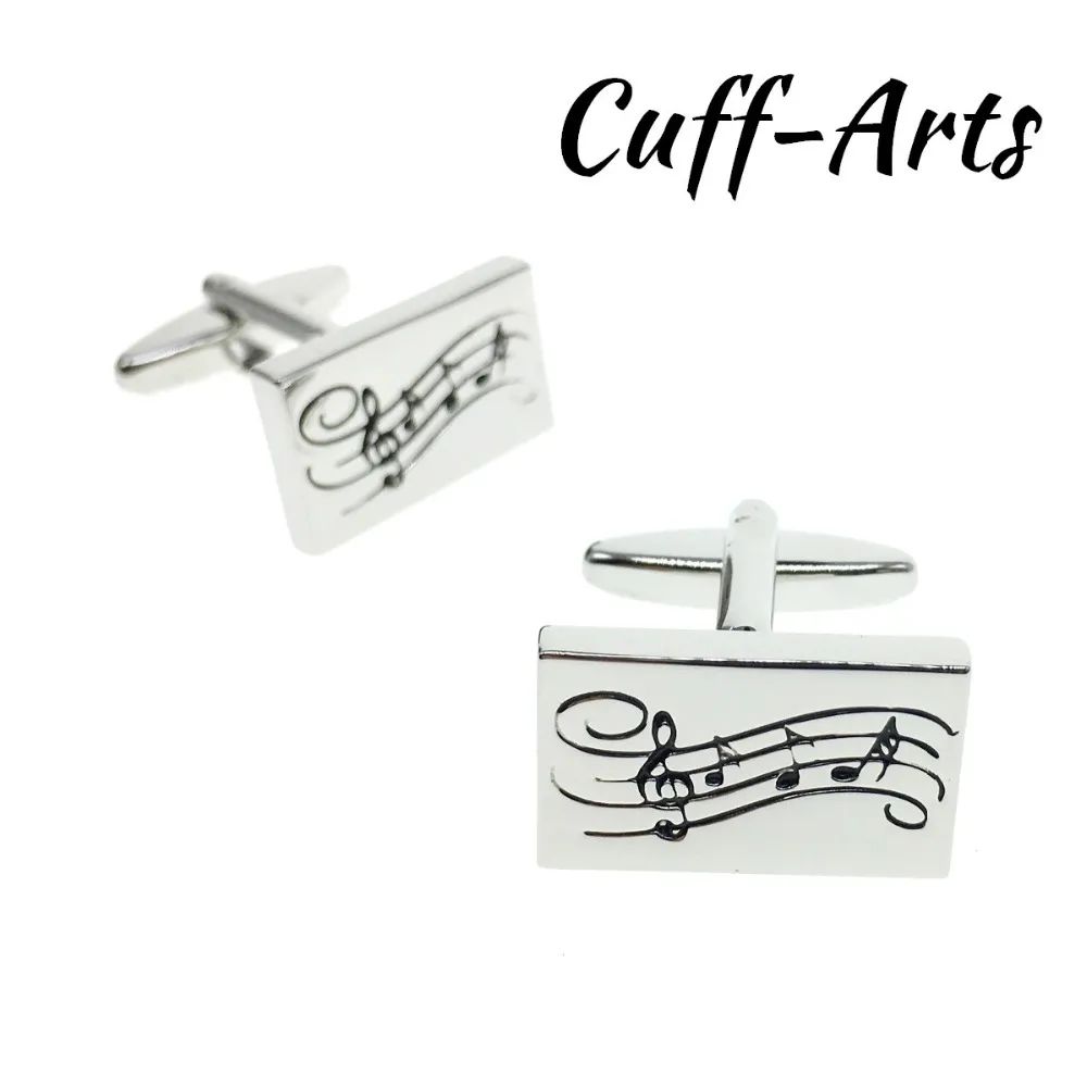 Cuffarts Nota Musical Rectangular Music Notes Design Cufflinks Music ...
