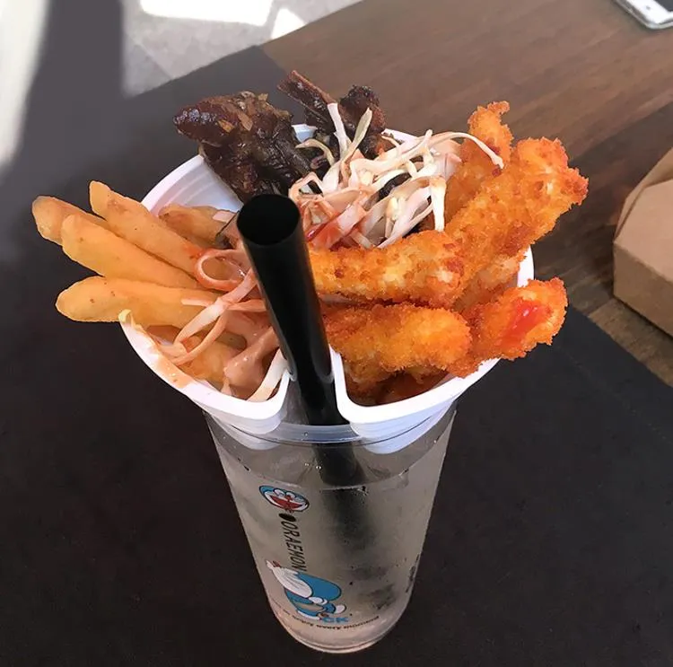 DHgate.com:Snack Cup Holder: Disposable Creative Party Cups for Fried ...