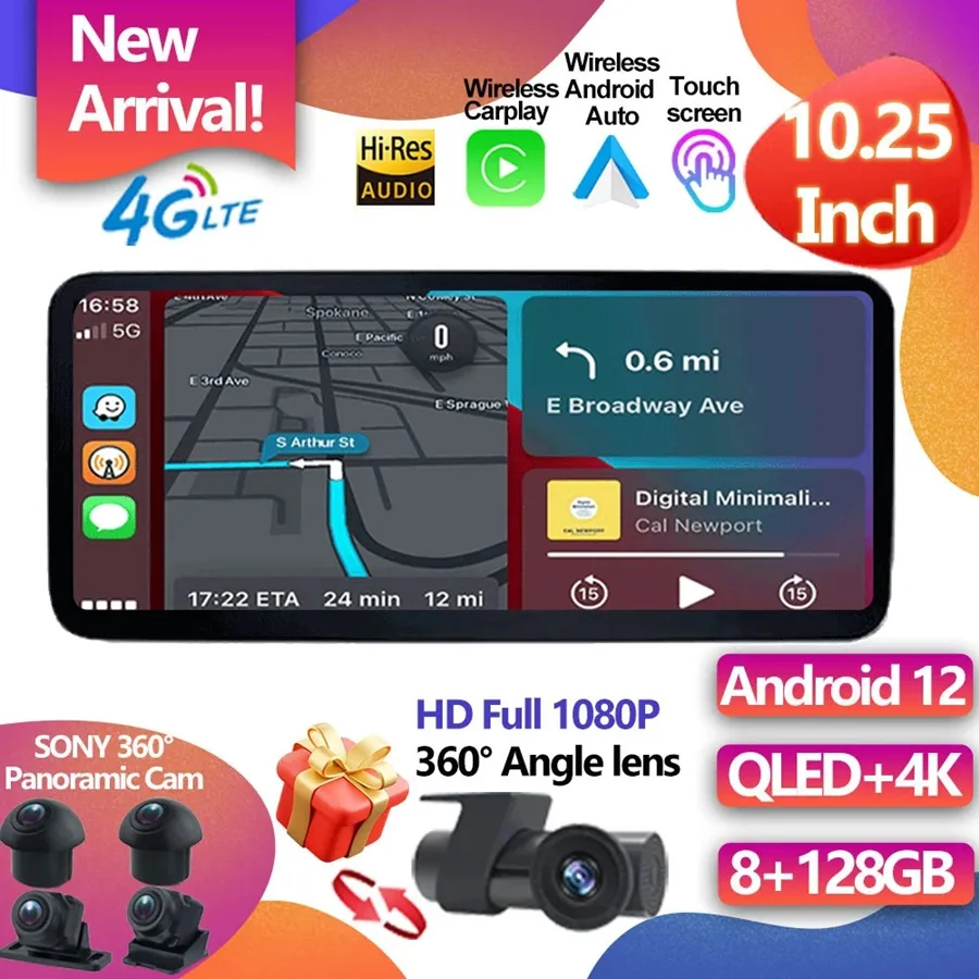 25 Inch Android Touch Screen for Benz C GLC W205 X253 W446 2015-2024 ...