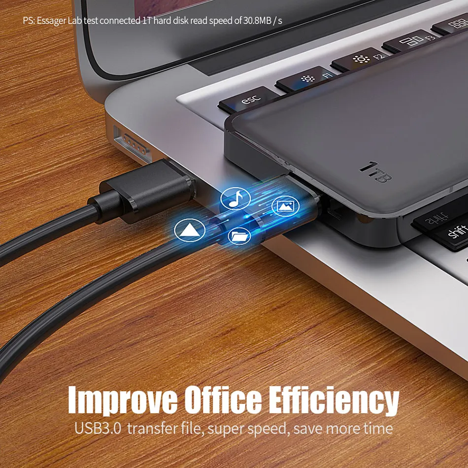 Cable De Extensión USB 3.0 Tipo Un Extensor Masculino A Masculino Para ...