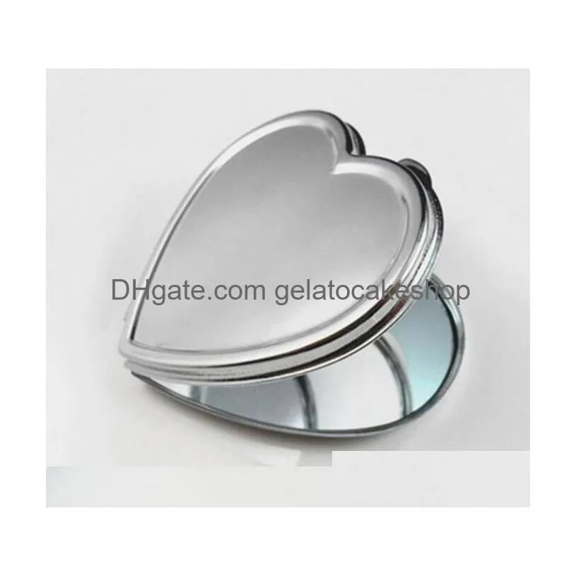 DHgate.com:DIY Metal Heart Compact Mirrors | 200 Pack Portable Folding ...