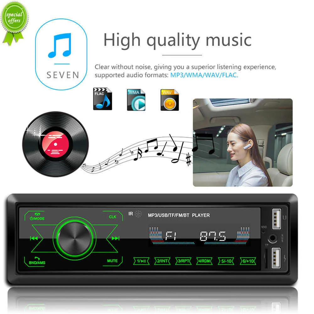 12V SMW M10 Car Bluetooth MP3 Music Player With Multi Function FM Radio ...